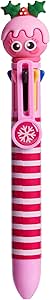 Tinc Novelty Christmas Pudding 6-in-1 Retractable Ballpoint Pen - Pink ...