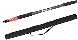Amazon.com: Andoer TP-3000C Professional Carbon Fiber Microphone Pole 4 ...