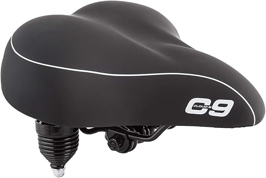 Amazon.com : Sunlite Cloud-9 Bicycle Suspension Cruiser Saddle, Cruiser ...