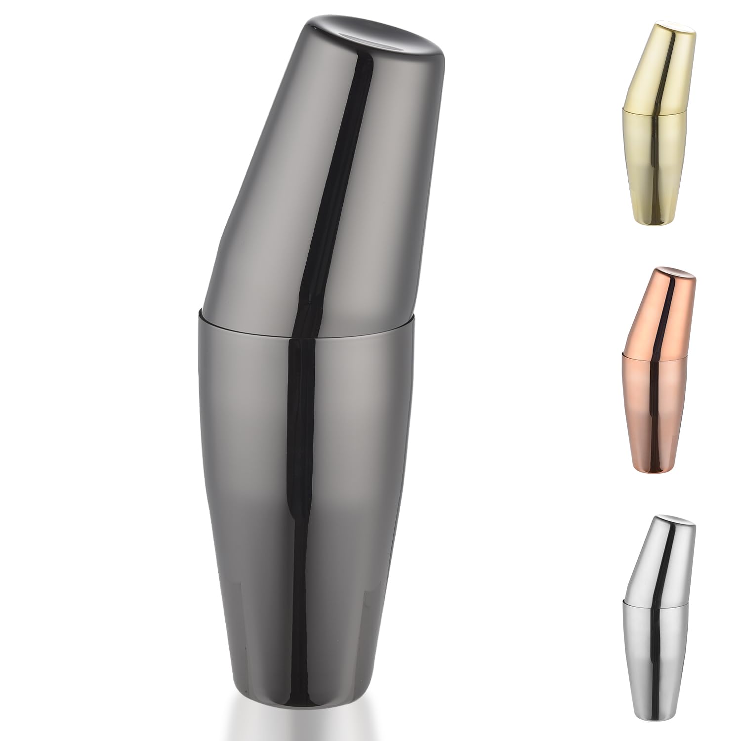 Amazon.com: Gbuxska Cocktail Shaker Set, 20 oz & 25 oz Stainless Steel ...