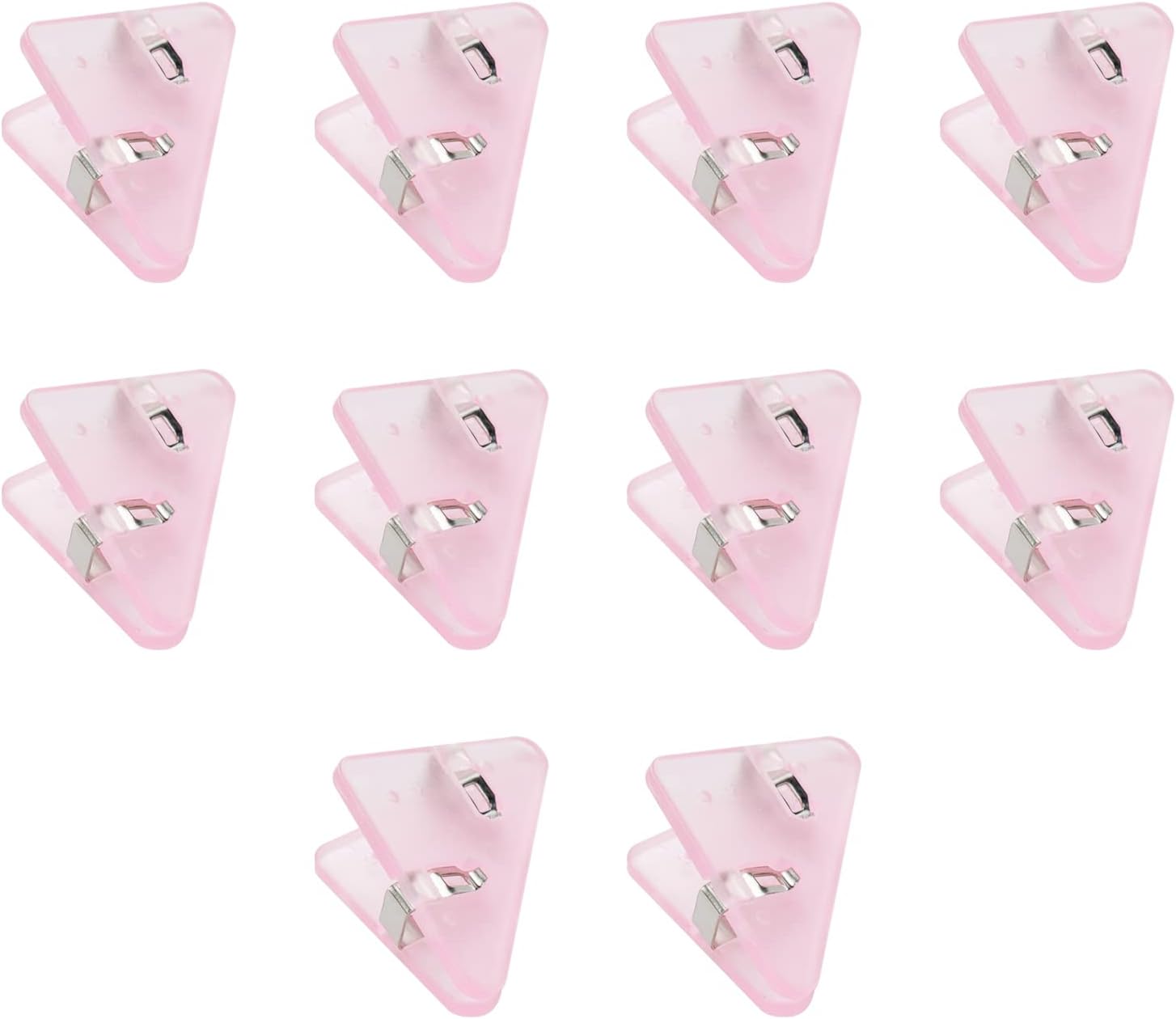 Amazon.com: Geesatis 10 Pcs Triangle Paper Corner Clip Book Corner Clip ...