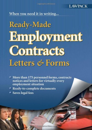 Ready-made Employment Letters, Contracts and Forms: 9781909104013 ...
