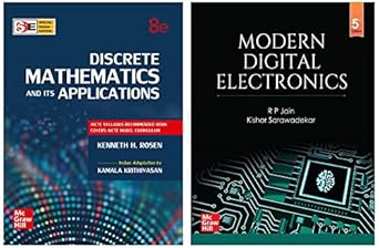 Discrete Mathematics and Its Applications (SIE) | 8th Edition & Modern Digital Electronics | 5th ...