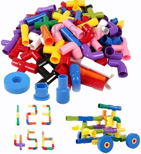 Buy Toy Imagine™ 30+ Pipe-Shaped Puzzle Building Blocks for Preschool ...