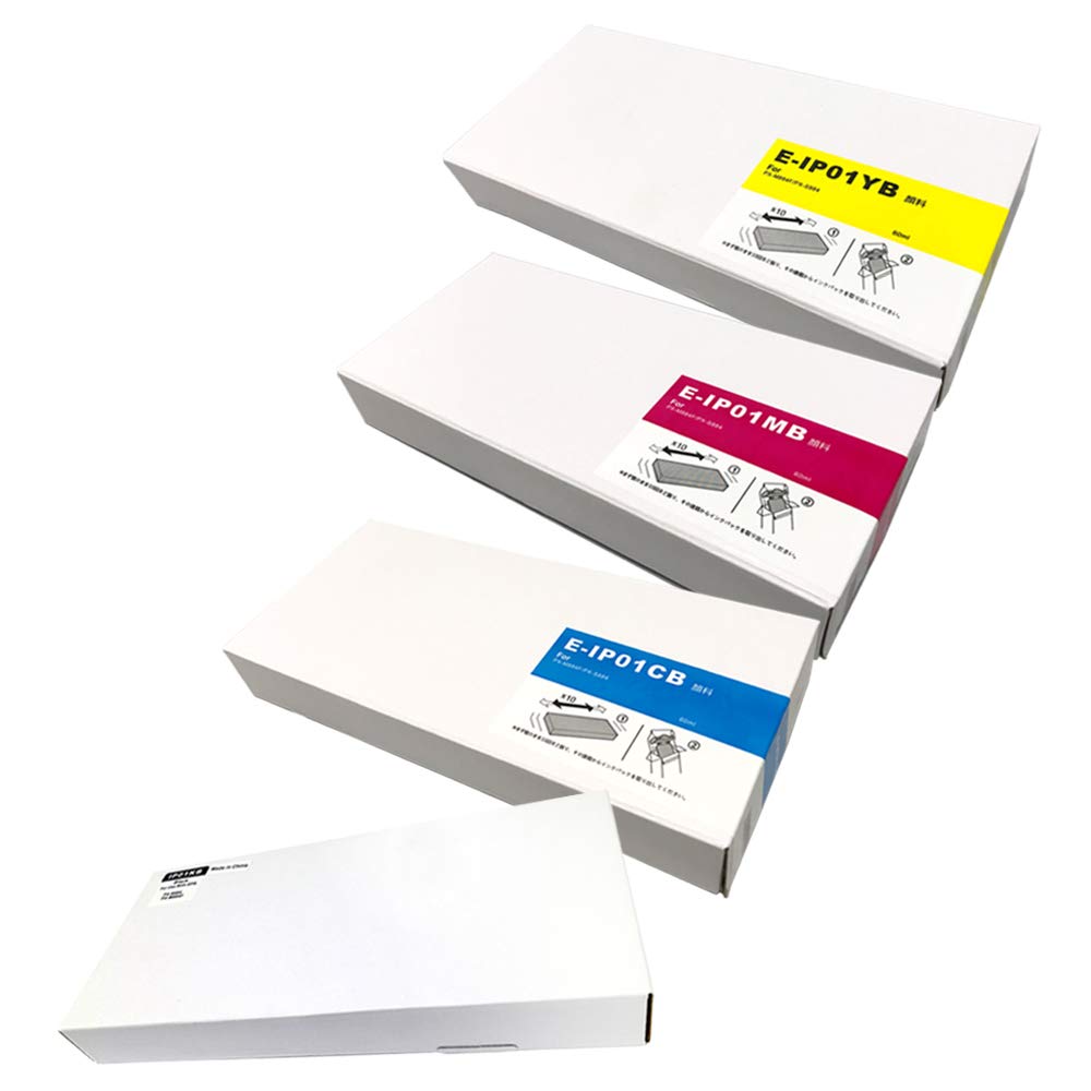 EPSON エプソン IP01 (KB/CB/MB/YB)【4色セット】【大容量】 最新 互換 インクパック 《ICチップ搭載・残量