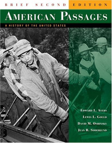 Amazon.com: American Passages: A History of the United States, Brief ...