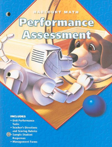 California Harcourt Math Performance Assessment: Grade 3: Harcourt Math: 9780153207006: Amazon ...