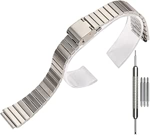 Amazon.com: WRISTARMOR Stainless Steel Watchband Accessories Compatible ...