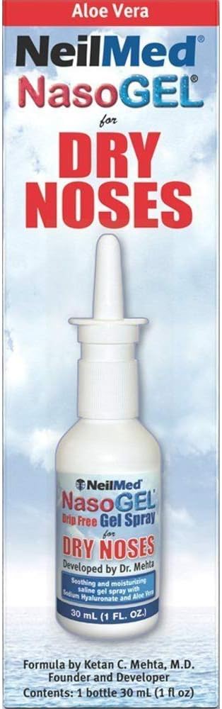 Amazon.com: NeilMed NasoGel Drip Free Gel Nose Spray 1 oz by NeilMed ...