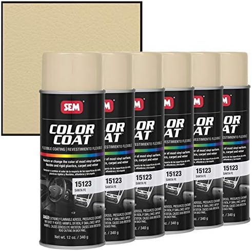 Amazon.com: SEM 15123, Santa Fe, Color Coat, Vinyl Paint (6) : Automotive