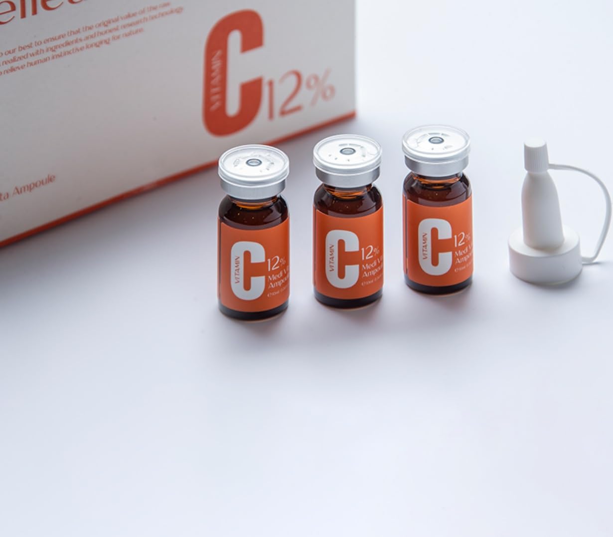 Amazon.com: Alluring Vitamin C 12 Ampoule for Face with Glutathione ...