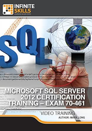 Amazon.com: Microsoft SQL Server 2012 Certification Training - Exam 70 ...