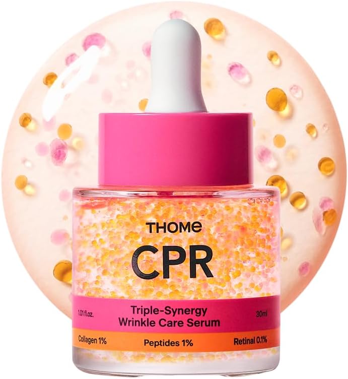 Amazon.com: THOME CPR Serum - Collagen 1% + Peptide 1% + Retinal 0.1% ...