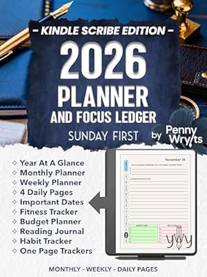 Amazon.com: 2026 PLANNER AND GUIDED JOURNAL - SUNDAY FIRST (Kindle ...
