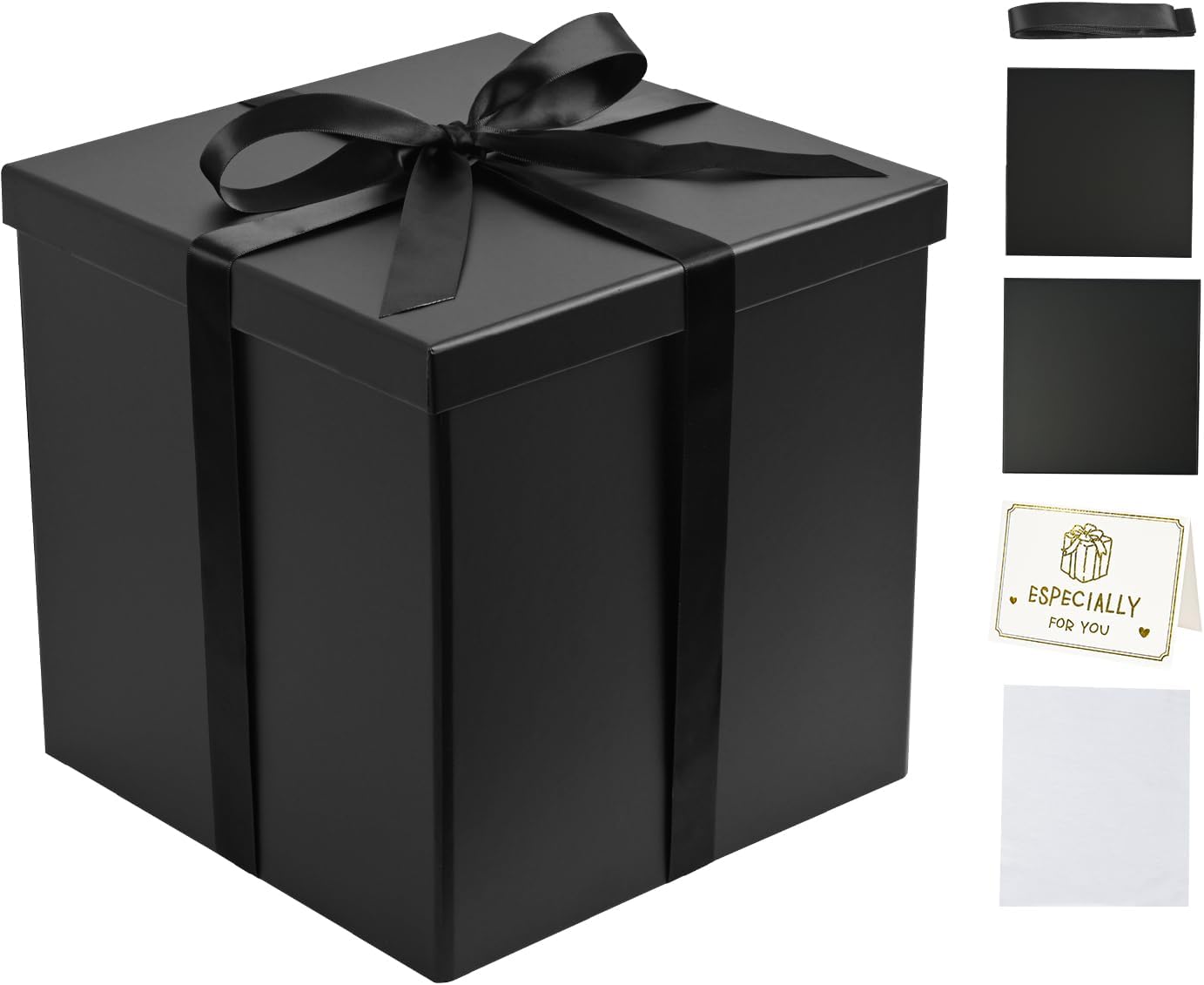 Amazon.com: Nimbbex Gift Box, 10×10×10inches Large Gift Boxes with Lids ...