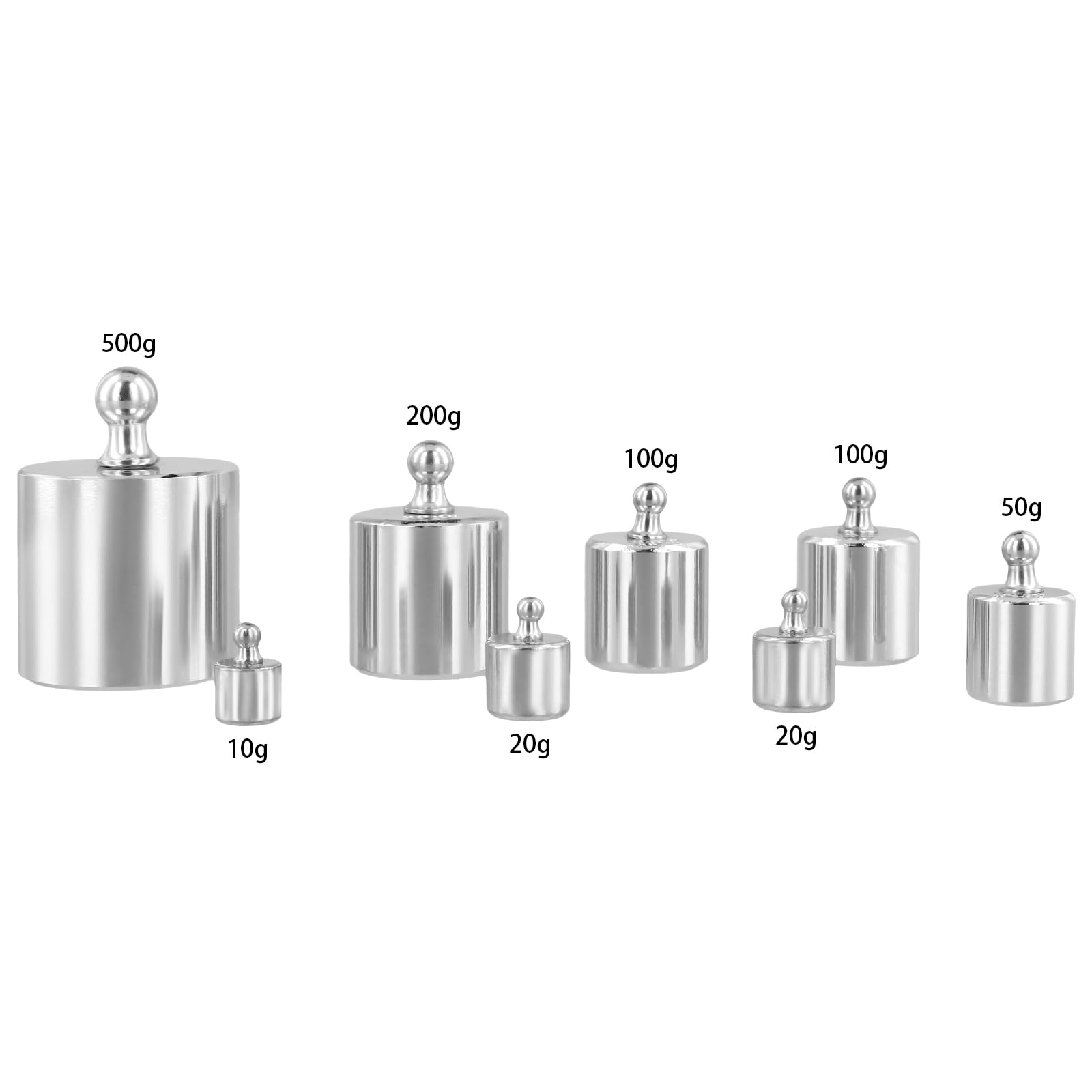 Snapklik.com : SEUNMUK 16 PCS 2000g Calibration Weights, Gram Scale-M2 ...