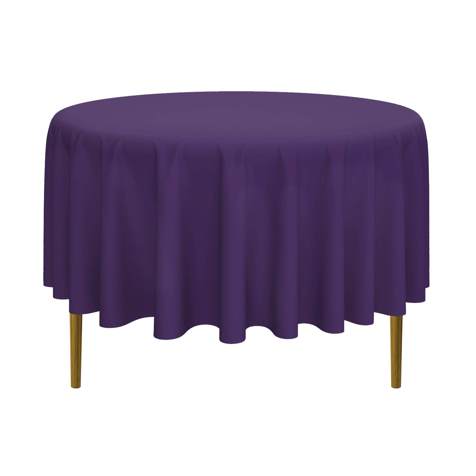 Amazon.com: Lann's Linens - 90" Round Premium Tablecloth for Wedding ...