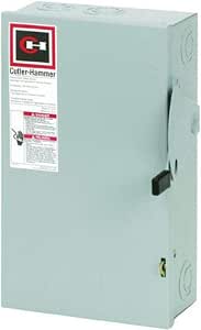 100 Amp Disconnect Switch 60 Amp Outdoor Safety Switch - 2P 60A 240V ...