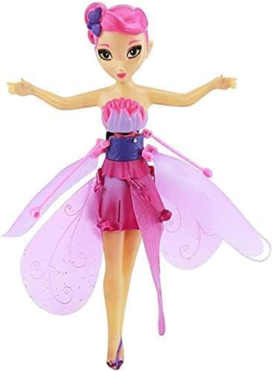 TRU TOYS Magical Flying Fairy Doll, Hand Sensor Control, USB Powered ...