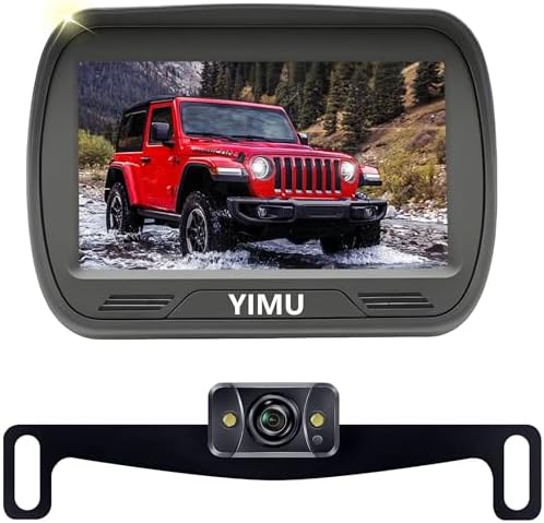Amazon.com: Wireless Backup Camera Monitor Set: Foldable Screen Display ...
