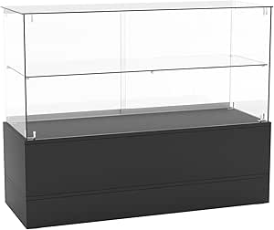 Amazon.com: 48" W X 17.9" D X 37.9" H - Full Vision Showcase for Retail ...