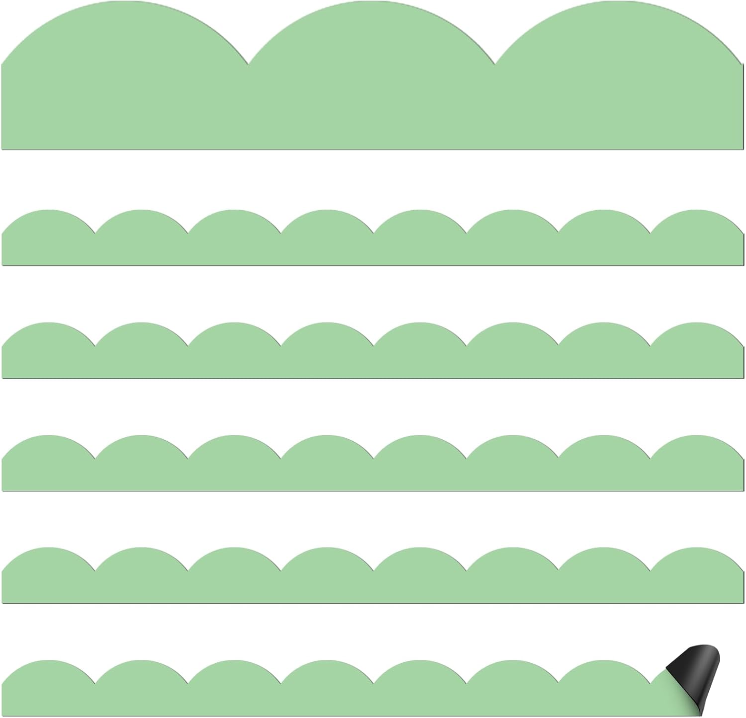 Amazon.com: Mooliwe 24 Pcs Magnetic Borders for Classroom Bulletin ...