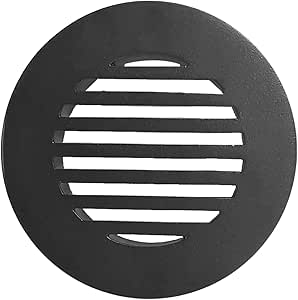 Prima Decorative Round Air Vent Duct Grille 4" (Black) - Amazon.com