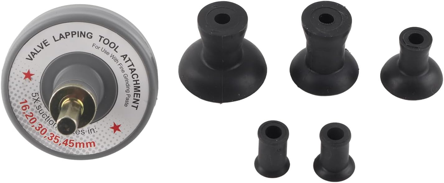 Amazon.com: BDZMC Universal Valve Lapping Tool Kit with 5 Suction ...