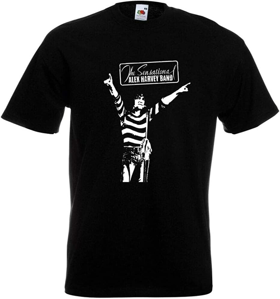 Alex Harvey T Shirt Sensational Alex Harvey Band SAHB Zal Cleminson ...