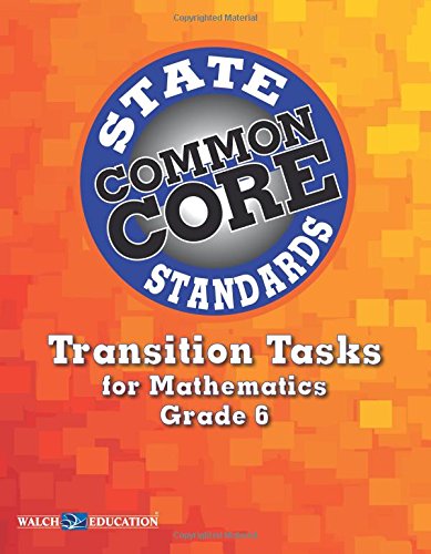 Amazon.com: Transition Tasks for Common Core State Standards for ...