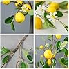 Amazon.com: BFYDOAA 5pcs Artificial Lemon Branches 68cm Long Stem ...
