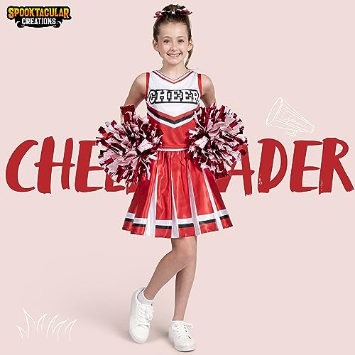 Spooktacular Creations Cheerleader Costume for Girls, Cute Cheerleading ...