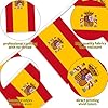 Spain Flag Bunting 30pcs Spanish Triangle Flag Decoration Double Sided ...