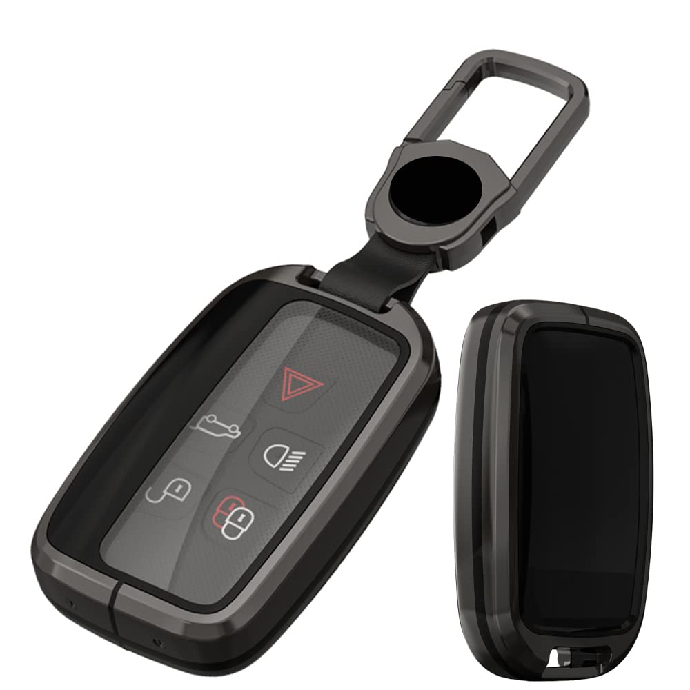 Amazon.com: K LAKEY Alloy Metal Key Fob Cover,Compatible with LR Range ...
