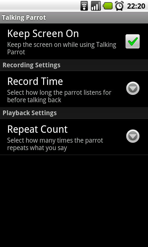 Talking Parrot - App on Amazon Appstore