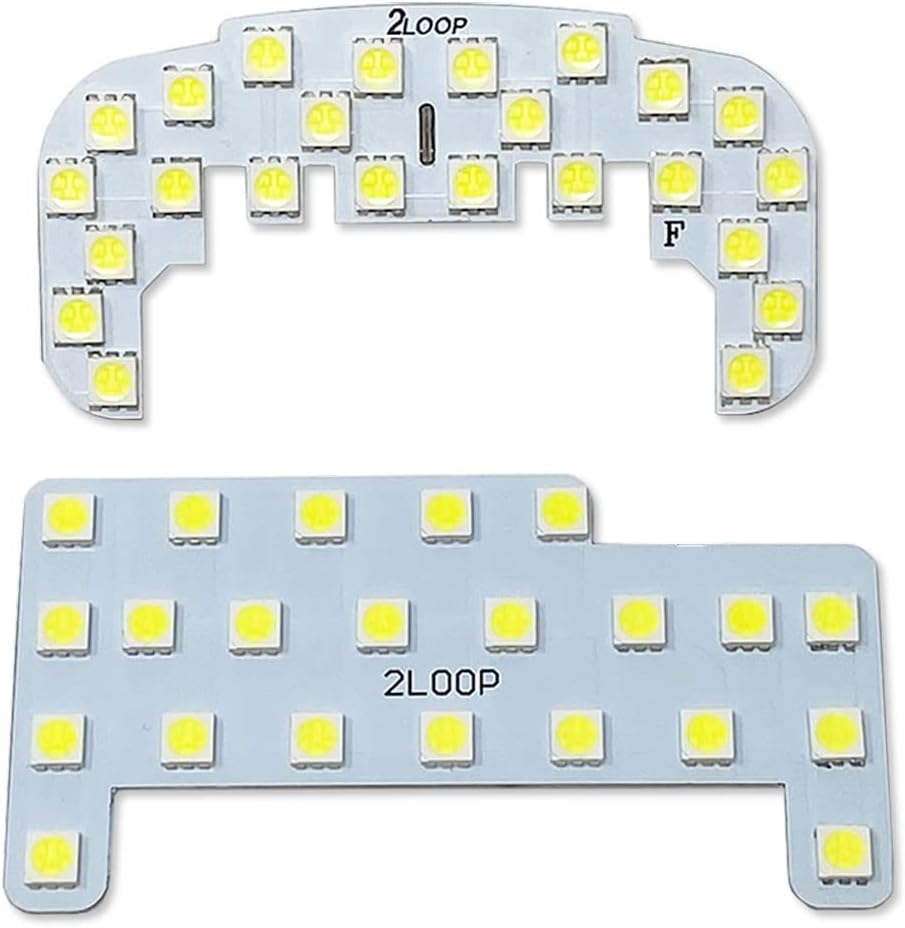 Amazon | 2LOOP(ツーループ) 3チップSMD2点 R4.4～ 【 5型 】エブリィワゴン DA17W スクラムワゴンDG17W NV100クリッパーリオ LEDルームランプ ...