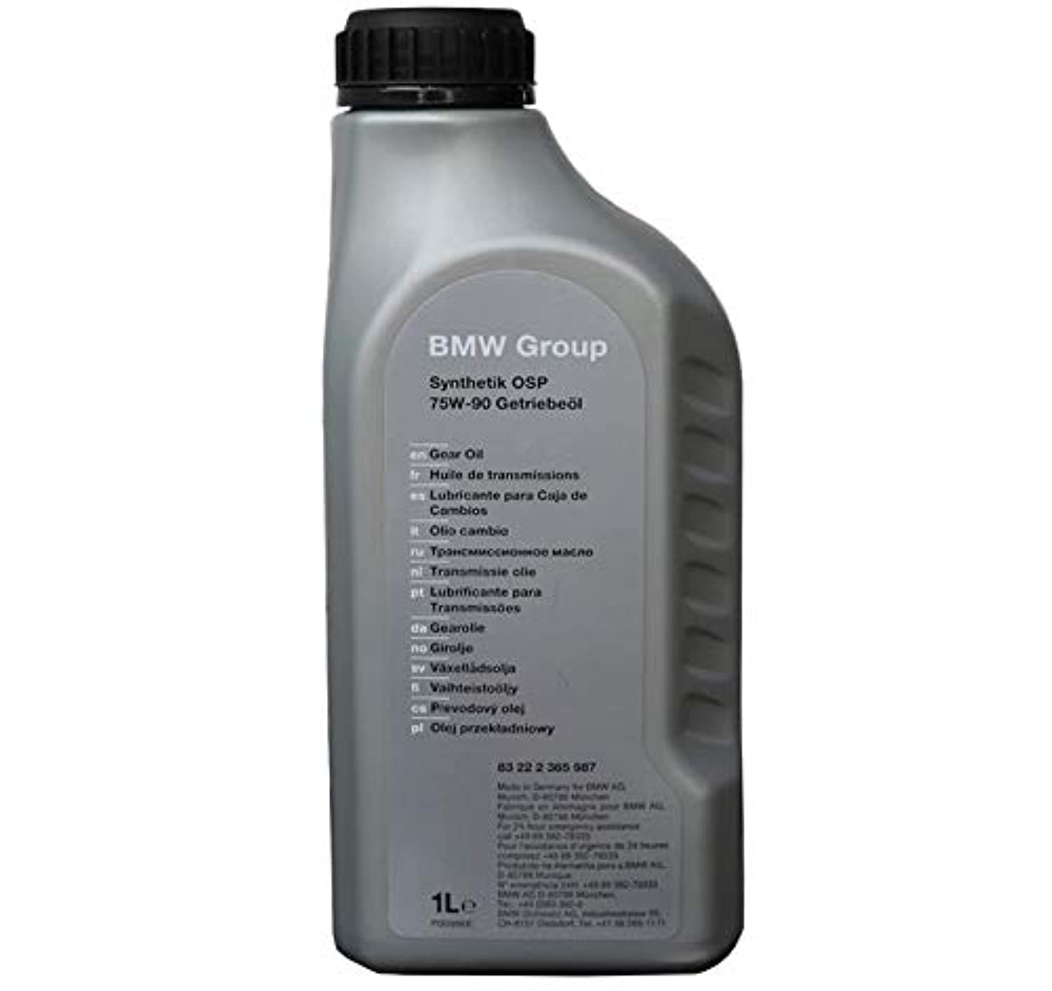BMW OSP Synthetic Rear Axle Transmission Oil 1 Litre : Amazon.com.be ...