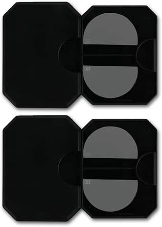 Amazon.com: MZWOTO 2 Pack Stick on Readers, Magnified Bifocal Lenses ...