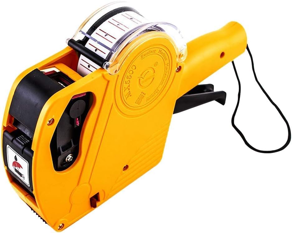 Handheld Price Tag Gun Labeler Machine with Label Roll | Retail Tagging ...