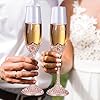 Amazon.com | Sratte 4 Pcs Wedding Cake Knife and Champagne Flutes ...