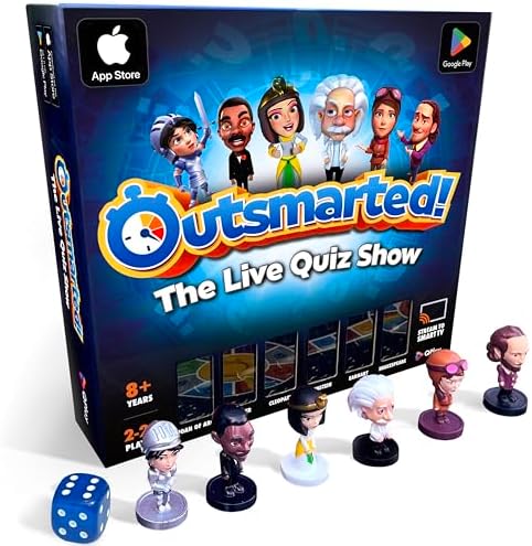 Amazon.com: Outsmarted - The App-Connected TV Quiz-Show Board Game ...