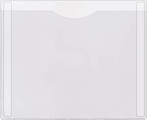 Amazon.com : StoreSMART - Clear File Jacket with Peel & Stick Reusable ...