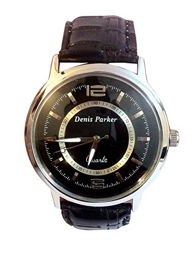 Denis Parker Silver Dial Analogue Watch for Men (P-80) : Amazon.in: Fashion