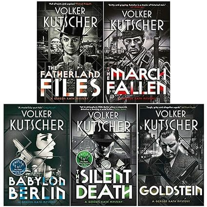 Gereon Rath Mystery Series 5 Books Collection Set By Volker Kutscher (Babylon Berlin, Goldstein ...