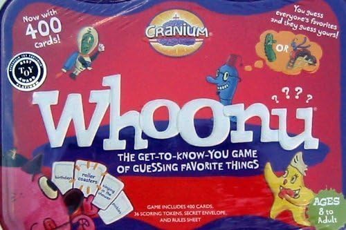 Amazon.co.jp: Cranium Whoonu Collectible Tin 400 Card Game : おもちゃ