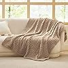 Amazon.com: Bedsure Brown Throw Blanket for Couch - Super Soft & Cozy ...