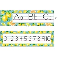 Amazon.com : Teacher Created Resources Lemon Zest Traditional Printing ...