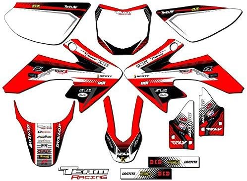 Amazon.com: Team Racing Graphics kit Compatible with Honda 2003-2007 ...