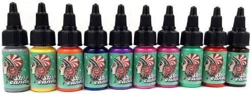 Amazon.com: Skin Candy New 10 Color Ink Set (1oz) : Beauty & Personal Care