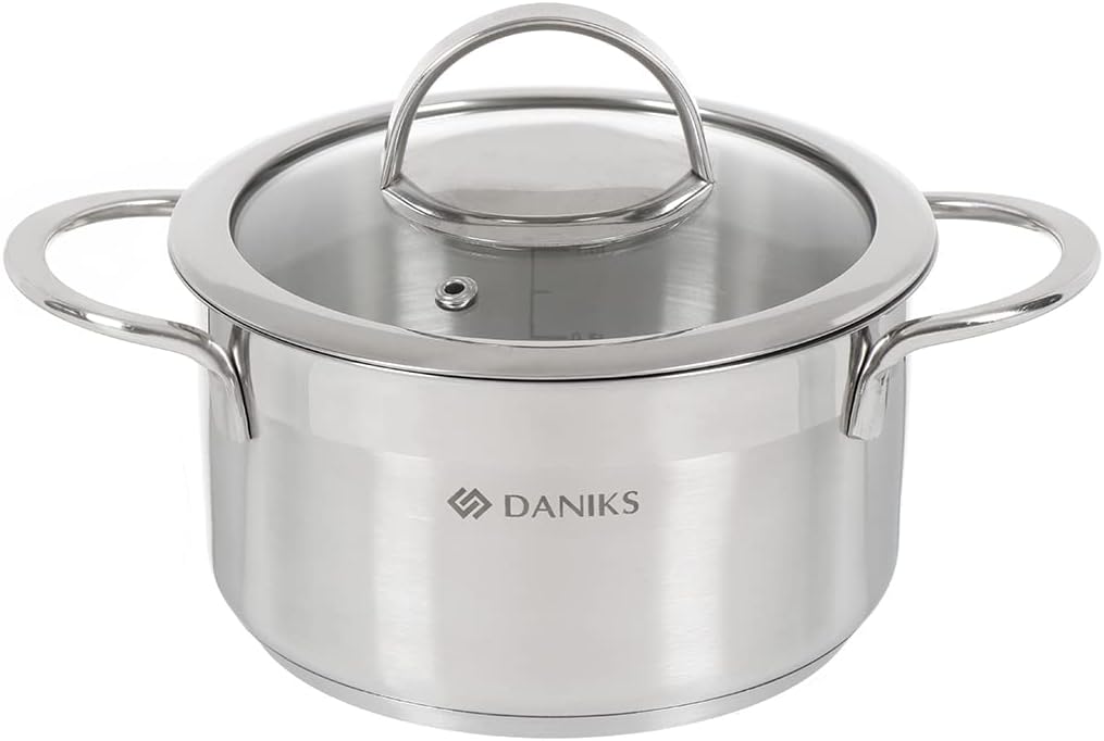 Amazon.com: MasterClass Stock Pot with Lid 11L, Induction-Safe ...